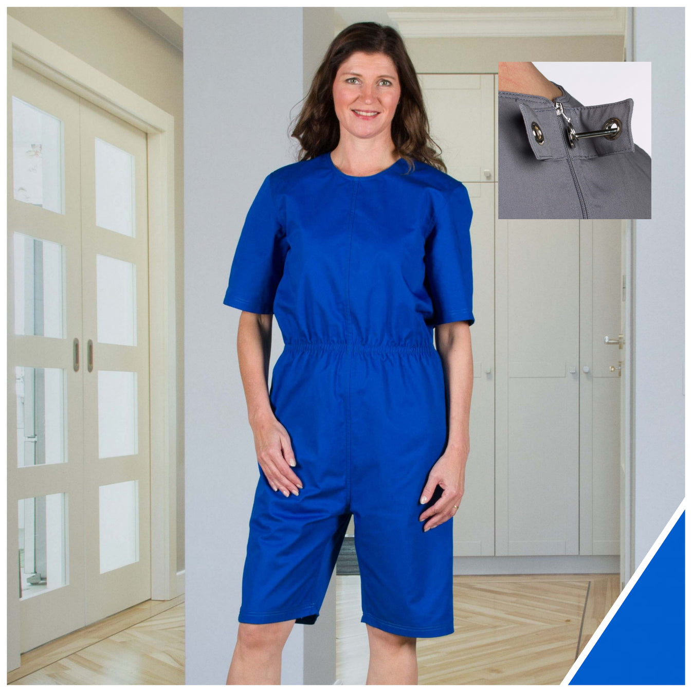 Adaptive Unisex Bodysuit- High Durability Rip-resistant with Short ...